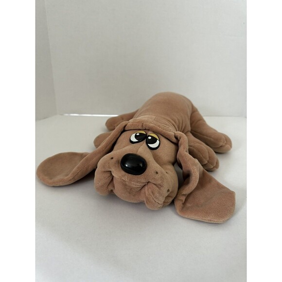 Tonka | Toys | Vintage Tonka 985 Pound Puppy Soft Plush Brown Lying ...